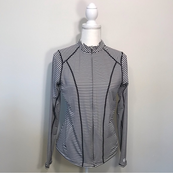 Coolibar | Swim | Coolibar Black White Stripe Upf 5 Uv Sun Protection ...